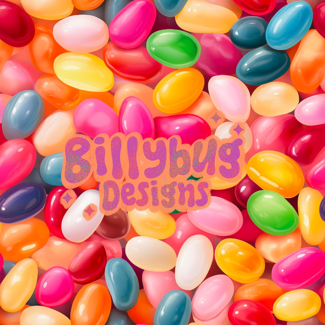 Easter Seamless Pattern- Jelly Beans Repeating File for Fabric ...