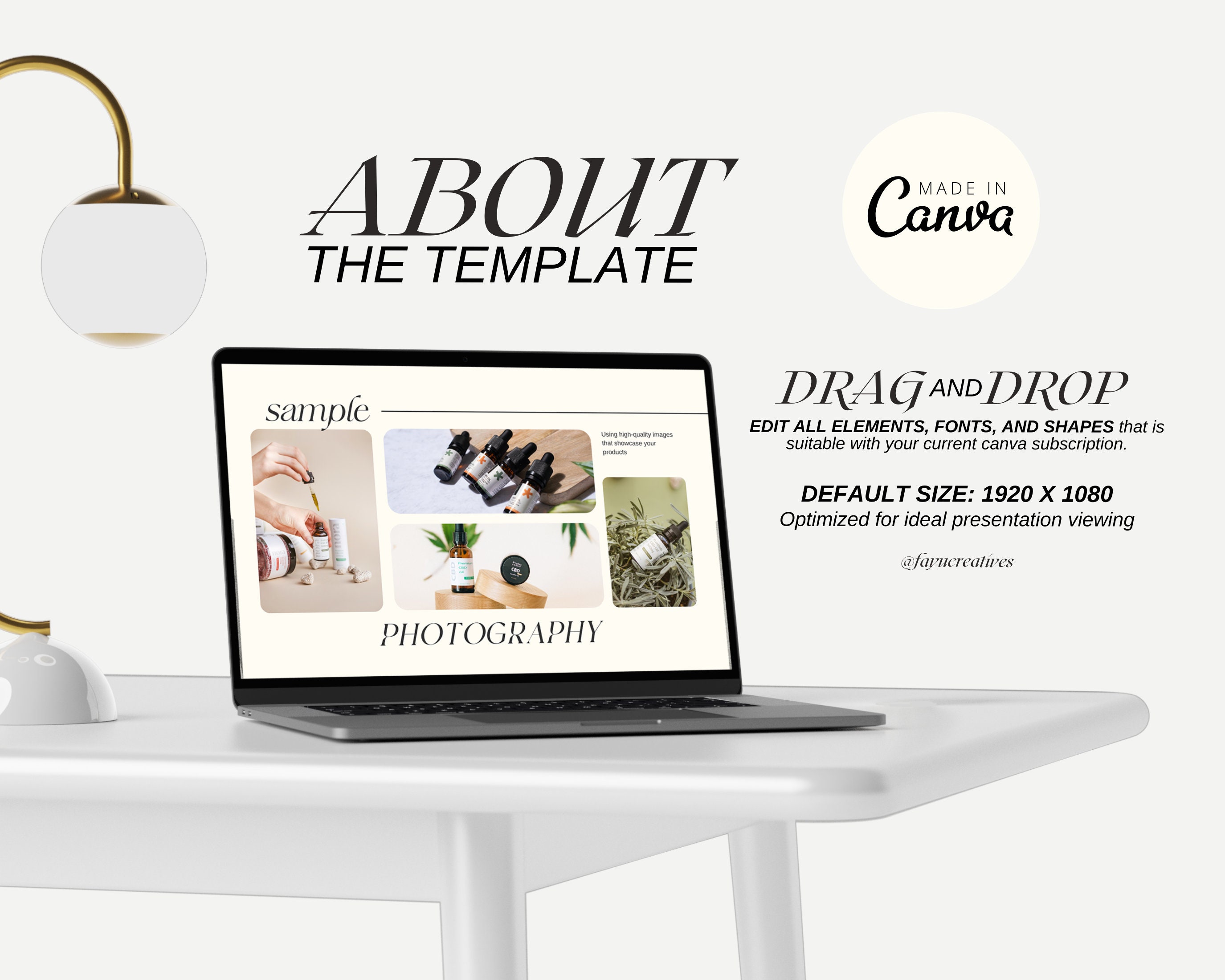 UGC Canva Template, Media Kit Template, Minimal Ugc Portfolio Template, Canva Portfolio Website ...