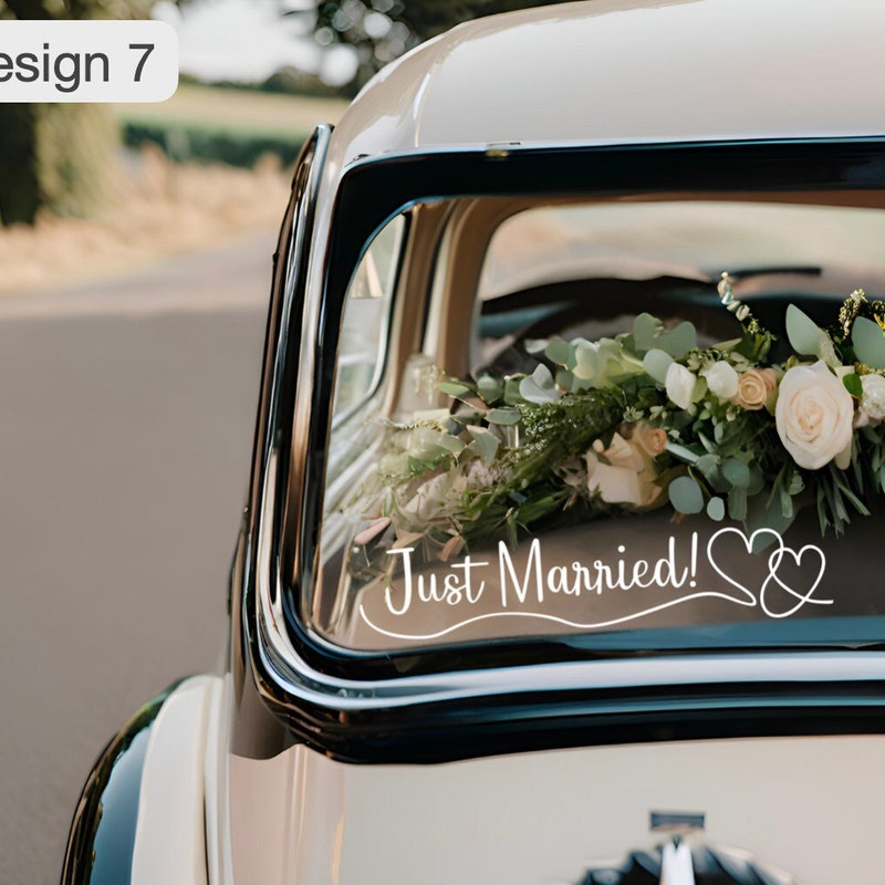 Just Married - Etsy