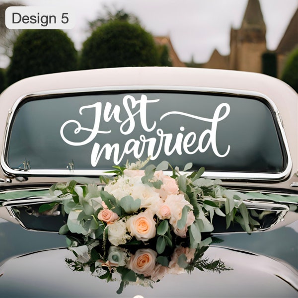 Wedding Car Decorations - Etsy