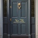 Font Door Number Vinyl Decal, Letterbox & Postbox Sticker, House Number ...