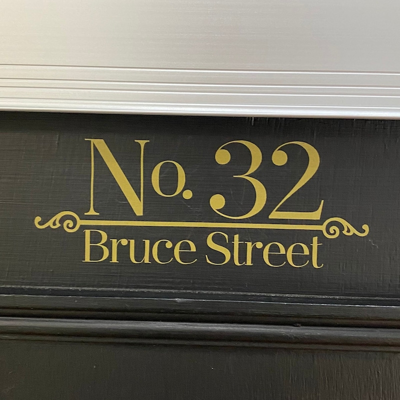 Mailbox Name and Number - Etsy