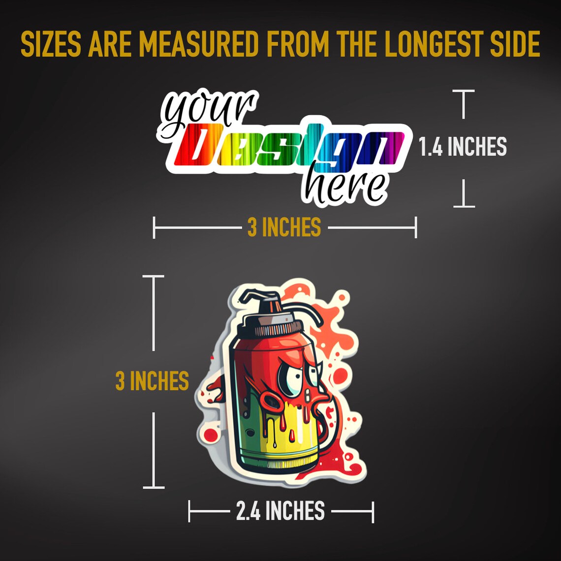 50 Die Cut Stickers Custom Cut to Shape Vinyl Labels Bulk - Etsy