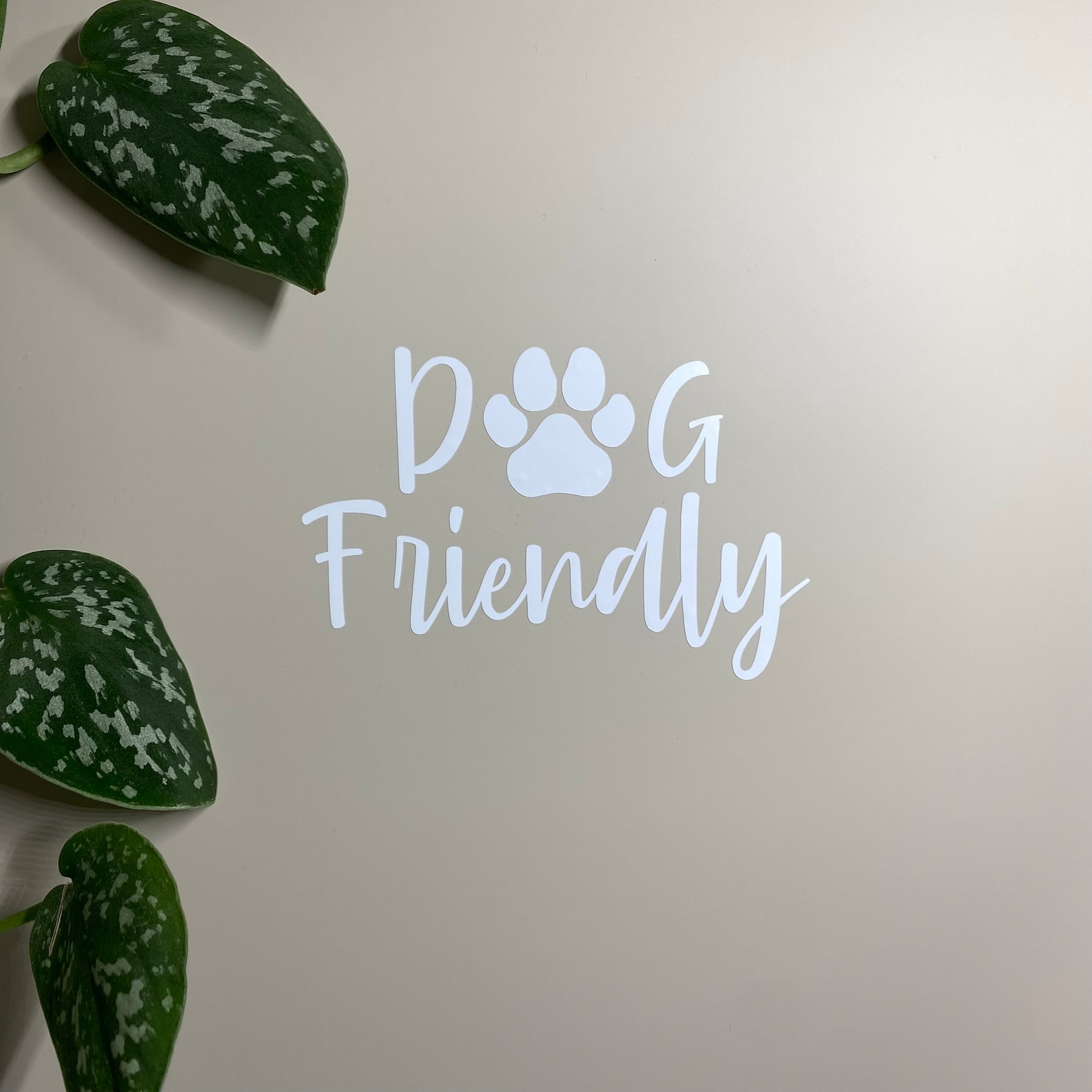 Dog Friendly Sticker Shop Window Vinyl Decal Dogs Welcome - Etsy