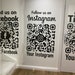 Social Media QR Code Vinyl Decal, Link Directly to Your Instagram ...