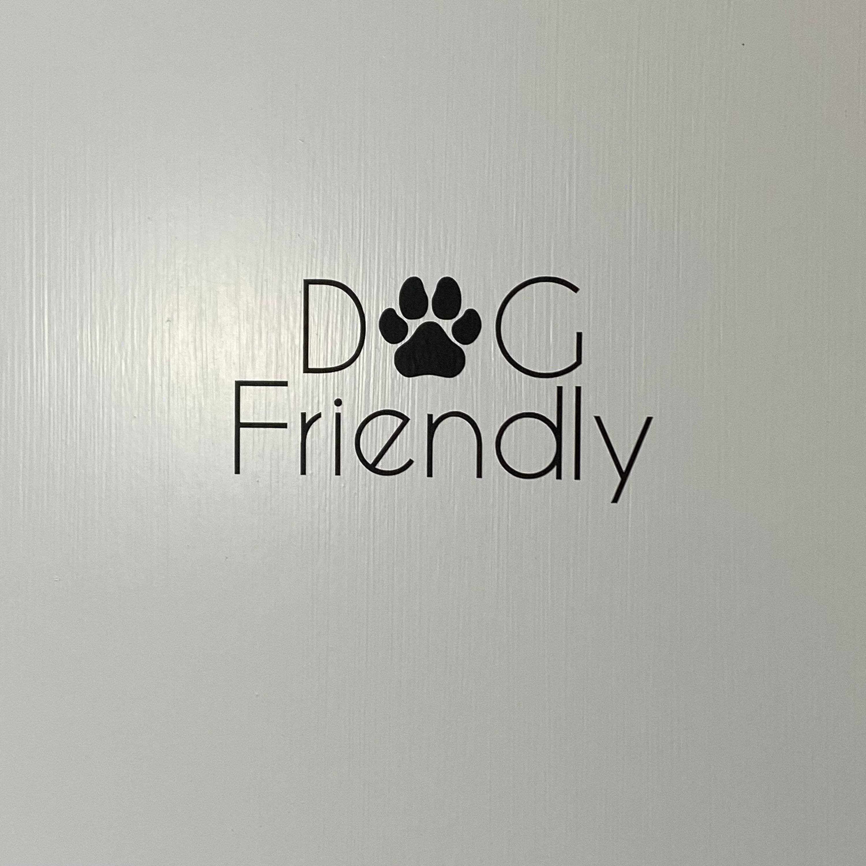 Dog Friendly Sticker Shop Window Vinyl Decal Dogs Welcome - Etsy