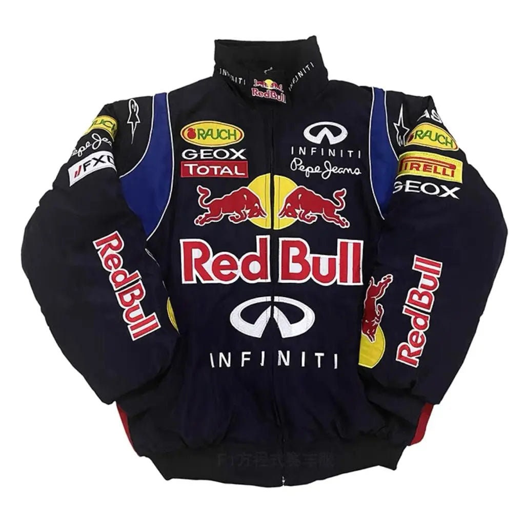 Chaqueta estilo vintage Redbull F1 Racing - Etsy México