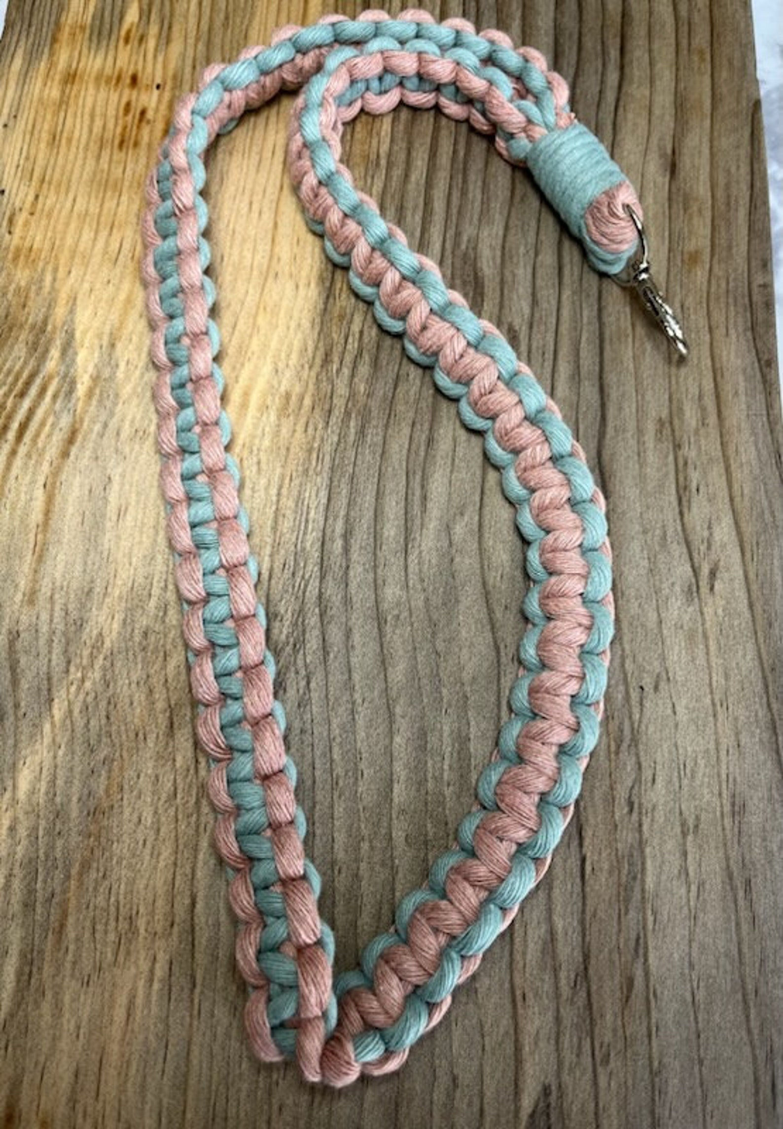 Macrame Lanyard|key Chain Lanyard|id/badge Lanyard|macrame|handmade ...