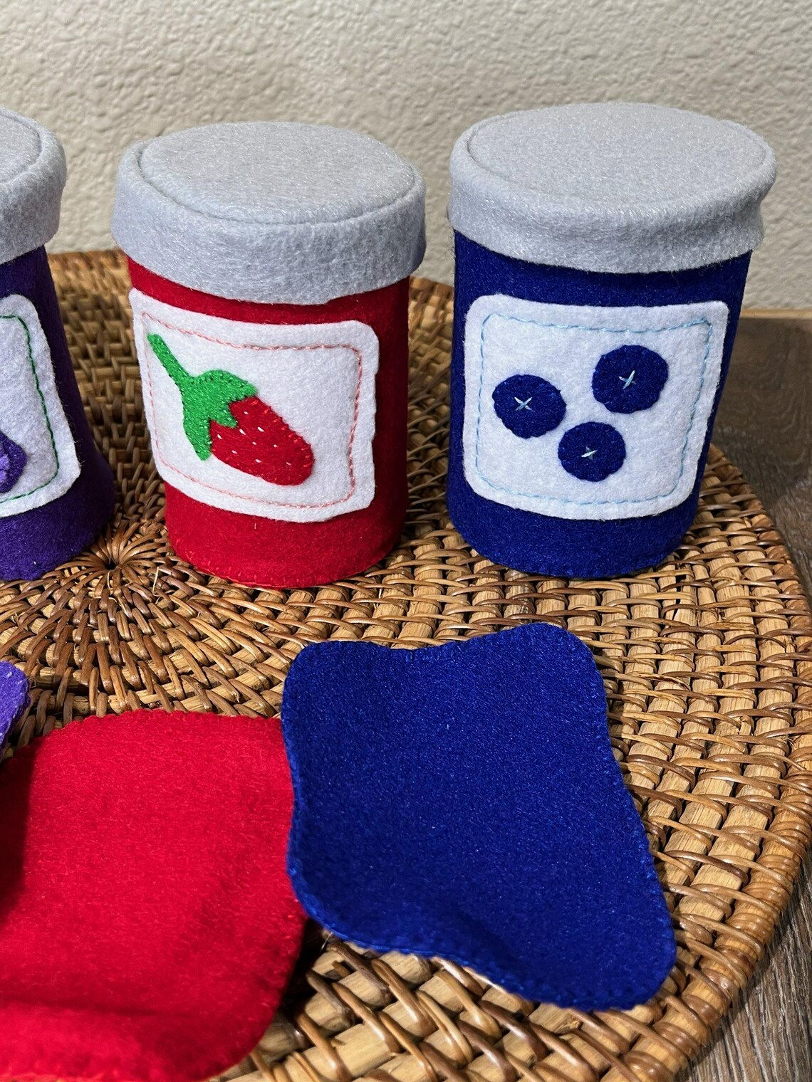 Felt Play Food|pretend Play|market Food|pretend Food|gifts for Kids ...