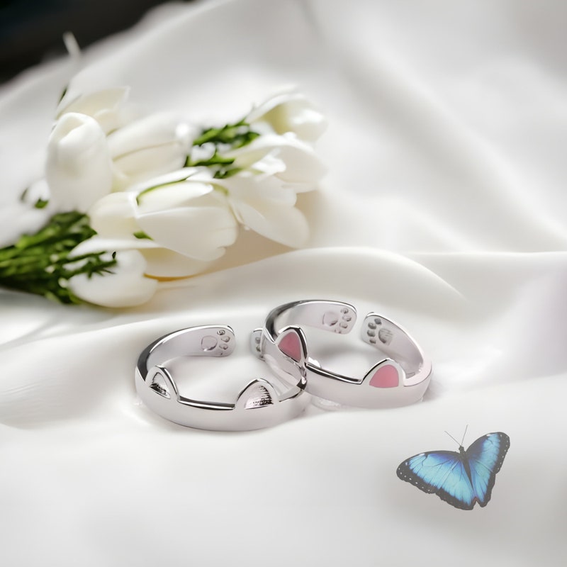 Adjustable Cat Ring - Etsy