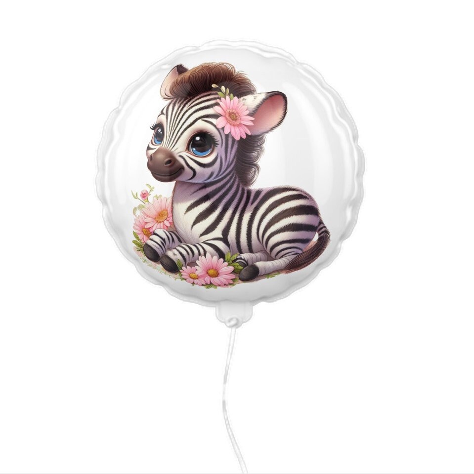 Baby Zebra Clip Art PNG, Transparent Digital Download, Perfect for Baby ...