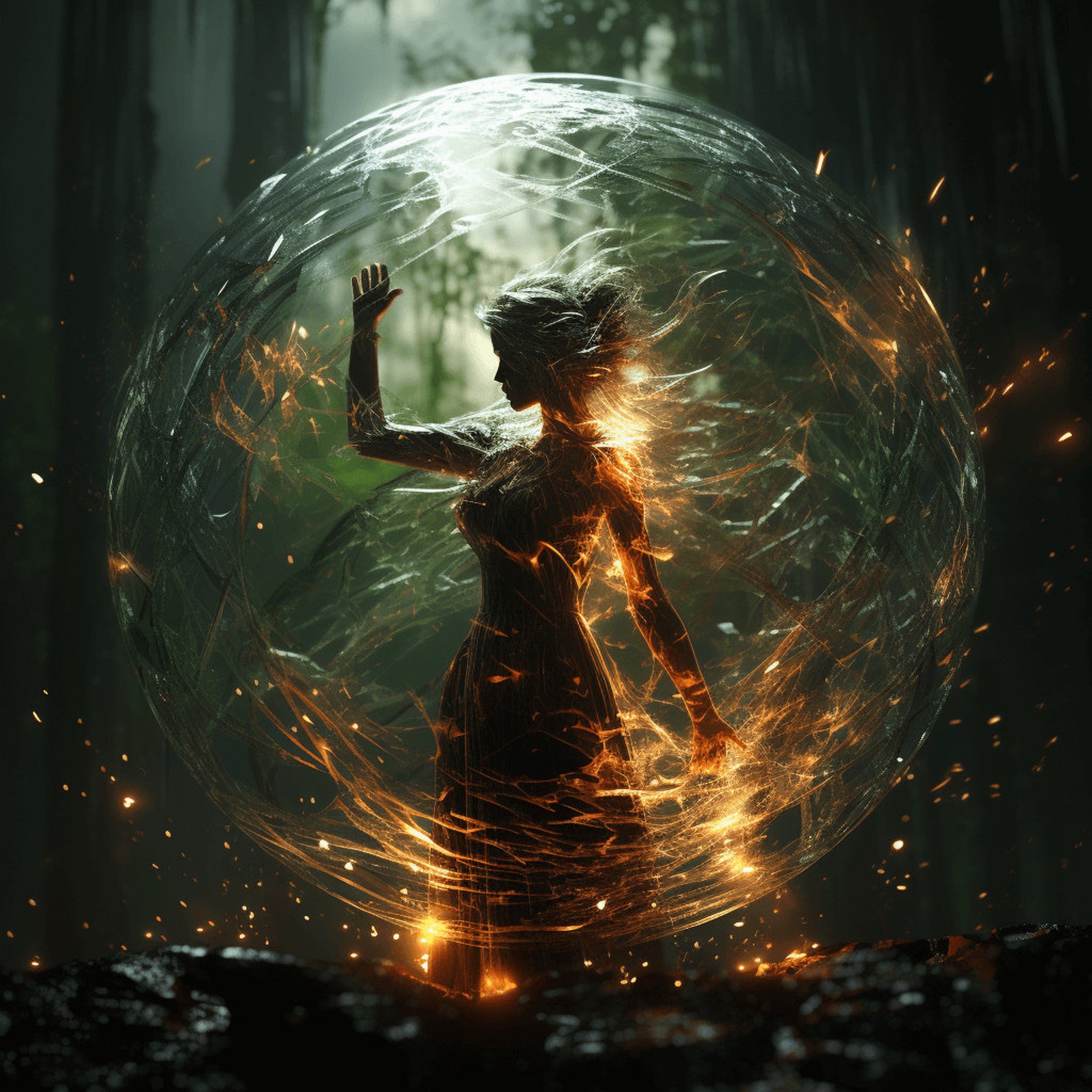 Magic Digital Art Avatar AI Generated Art Stock Photo - Etsy