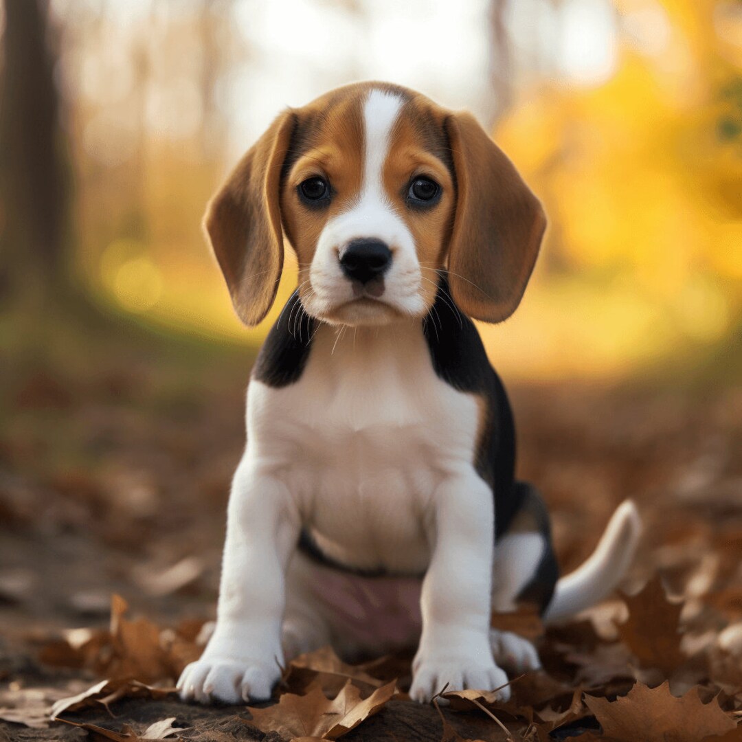 Beagle Puppy Woods - Digital Art, Avatar, AI Generated Art, Stock Photo ...