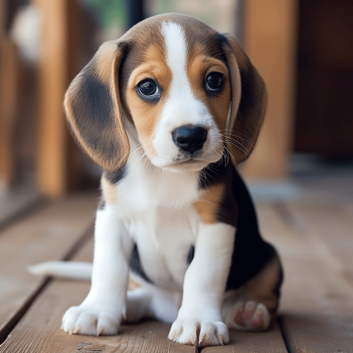 Beagle Puppy Patio Digital Art, Avatar, AI Generated Art, Stock Photo ...