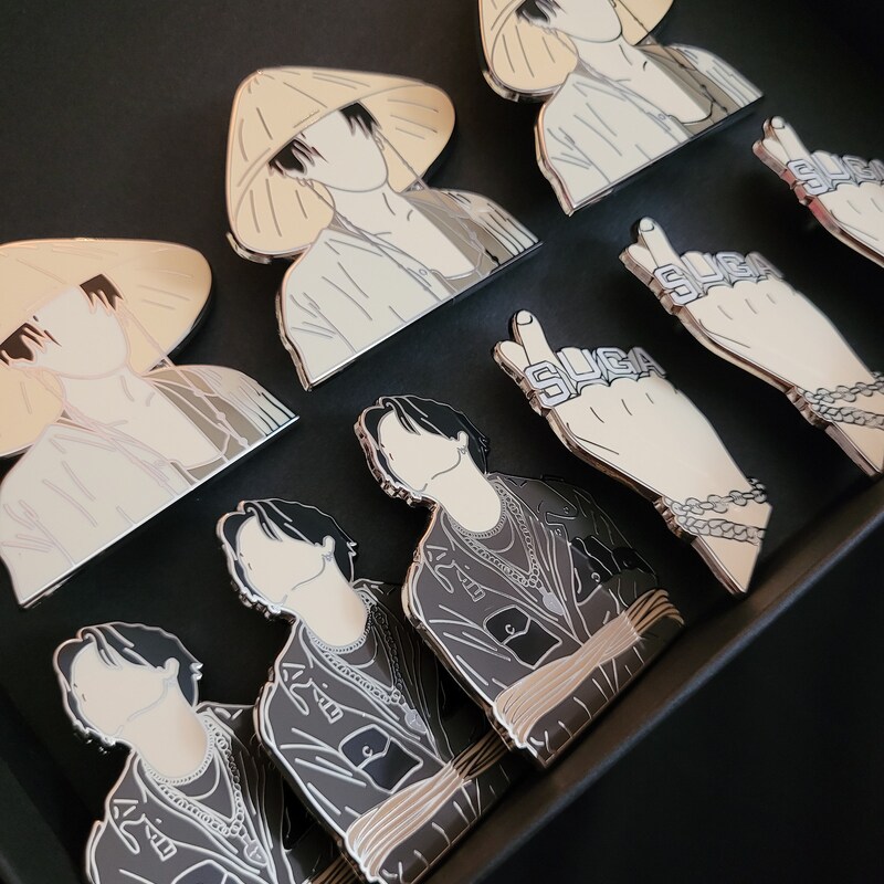 Bts Enamel Pin - Etsy
