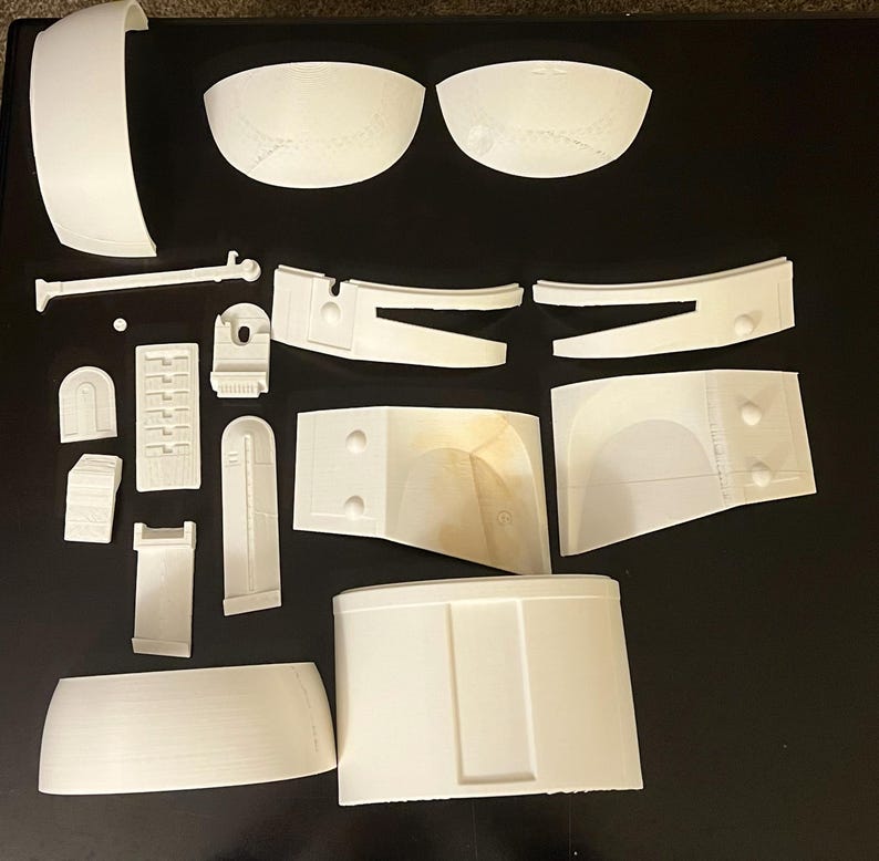 Royal Red Guard Helmet Star Wars 3D Print DIY Kit - Etsy