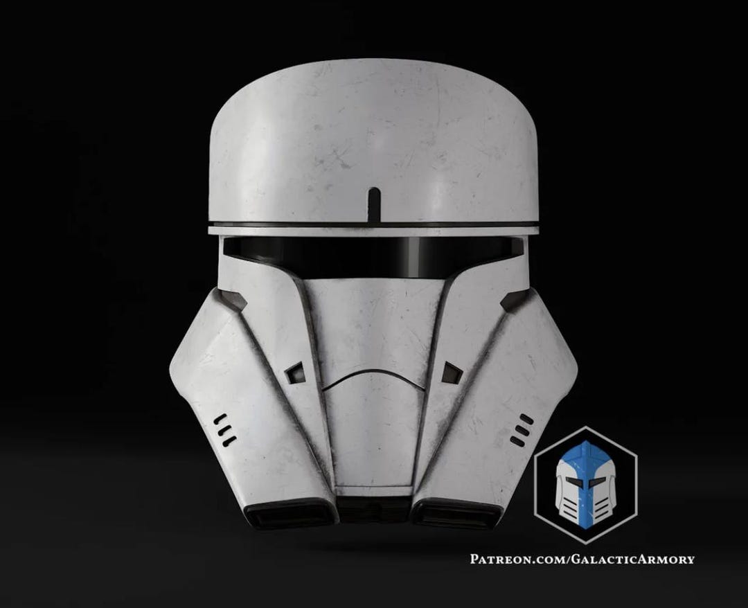DIY Tank Trooper Helmet 3D Print Only - Etsy