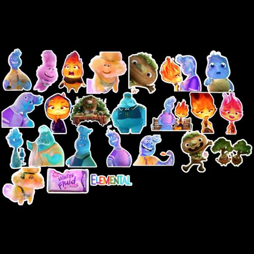 Elemental Sticker Bundle - Etsy