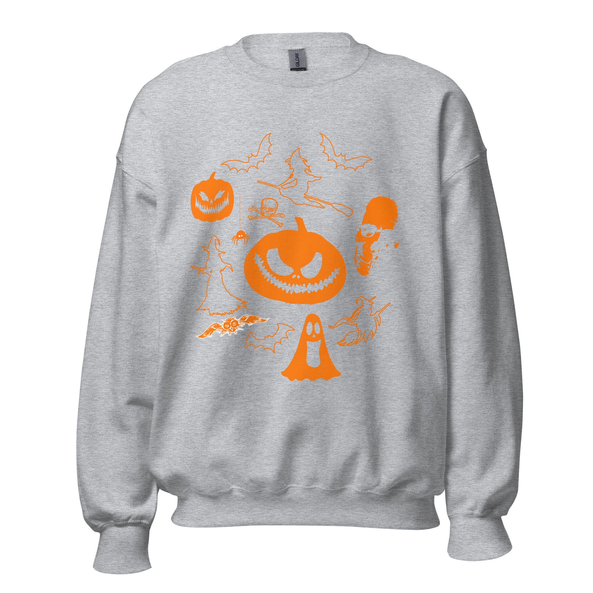 Spooky Doodles Haunted Costume Sweatshirt Unisex Sweatshirt - Etsy
