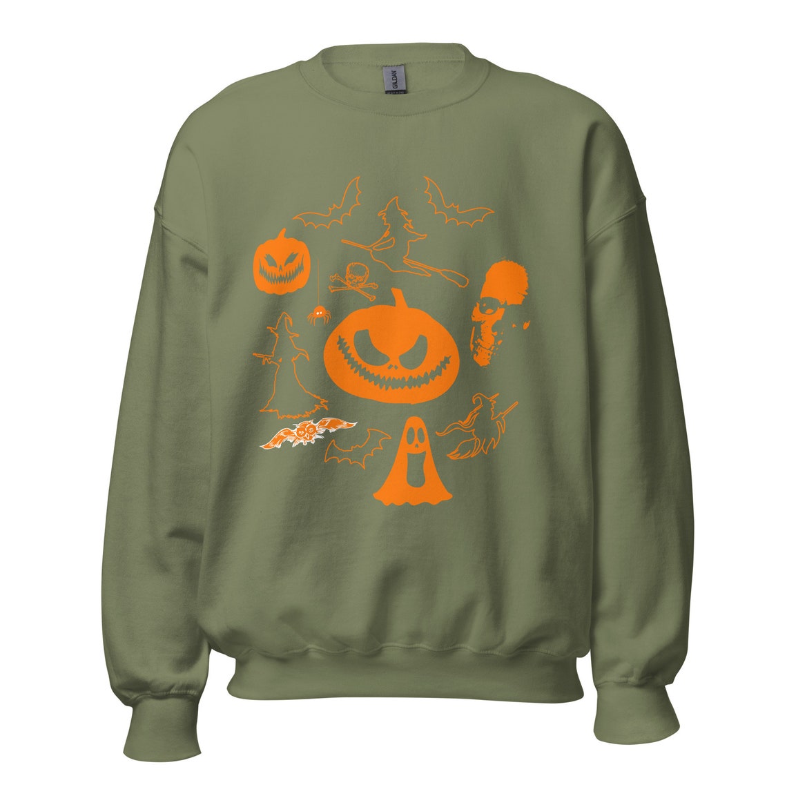 Spooky Doodles Haunted Costume Sweatshirt Unisex Sweatshirt - Etsy