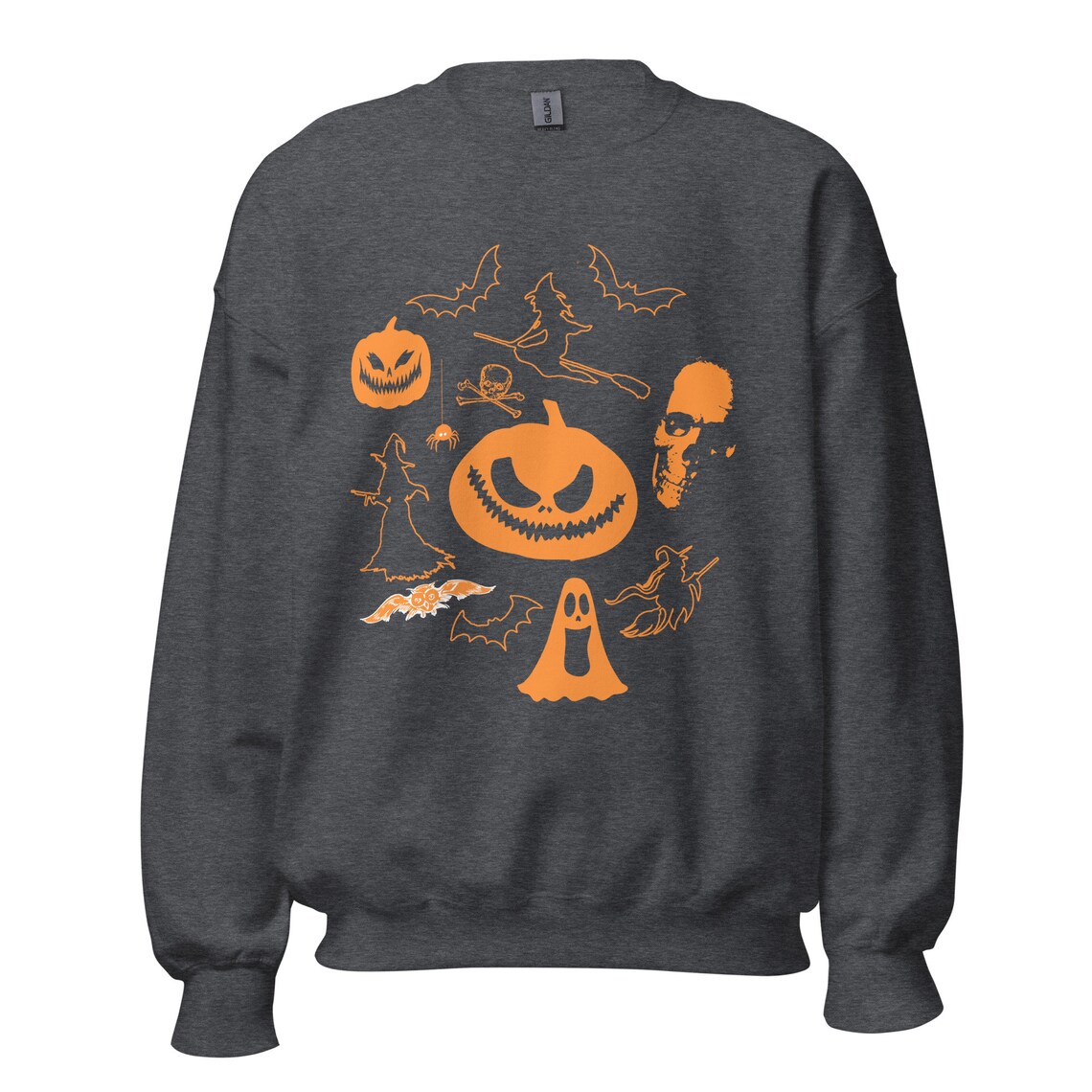 Spooky Doodles Haunted Costume Sweatshirt Unisex Sweatshirt - Etsy