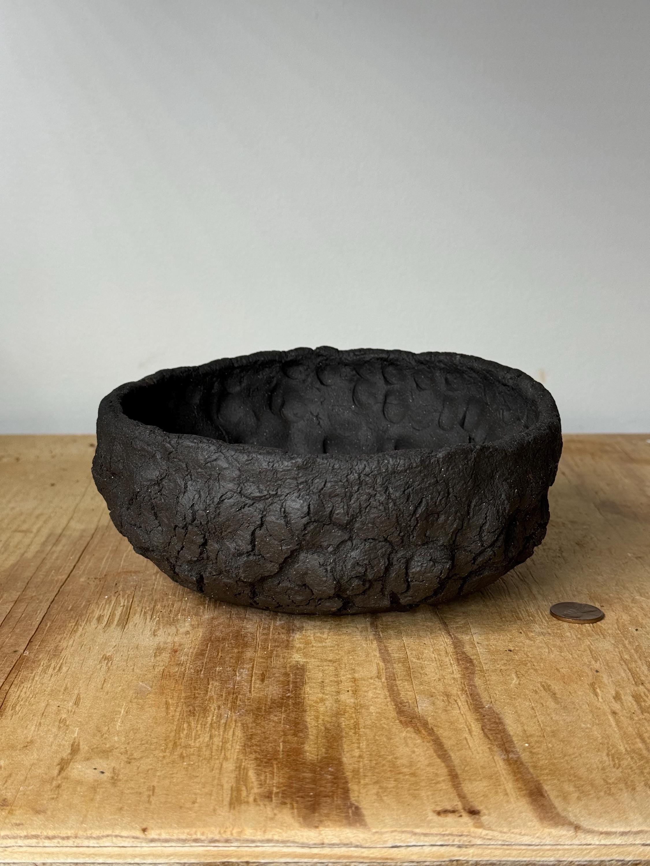 Lava Rock Low Wide Pot - Etsy