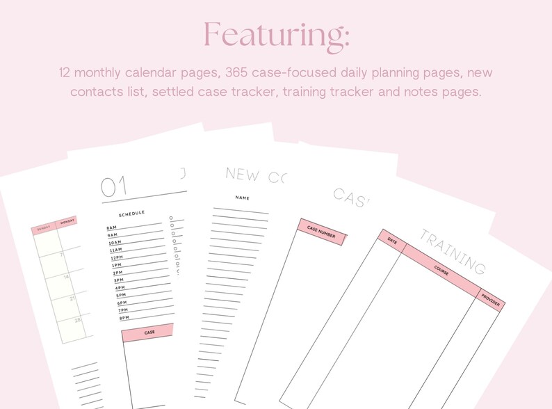 Paralegal Planner 2024 Digital Planner for Paralegals Gifts for ...