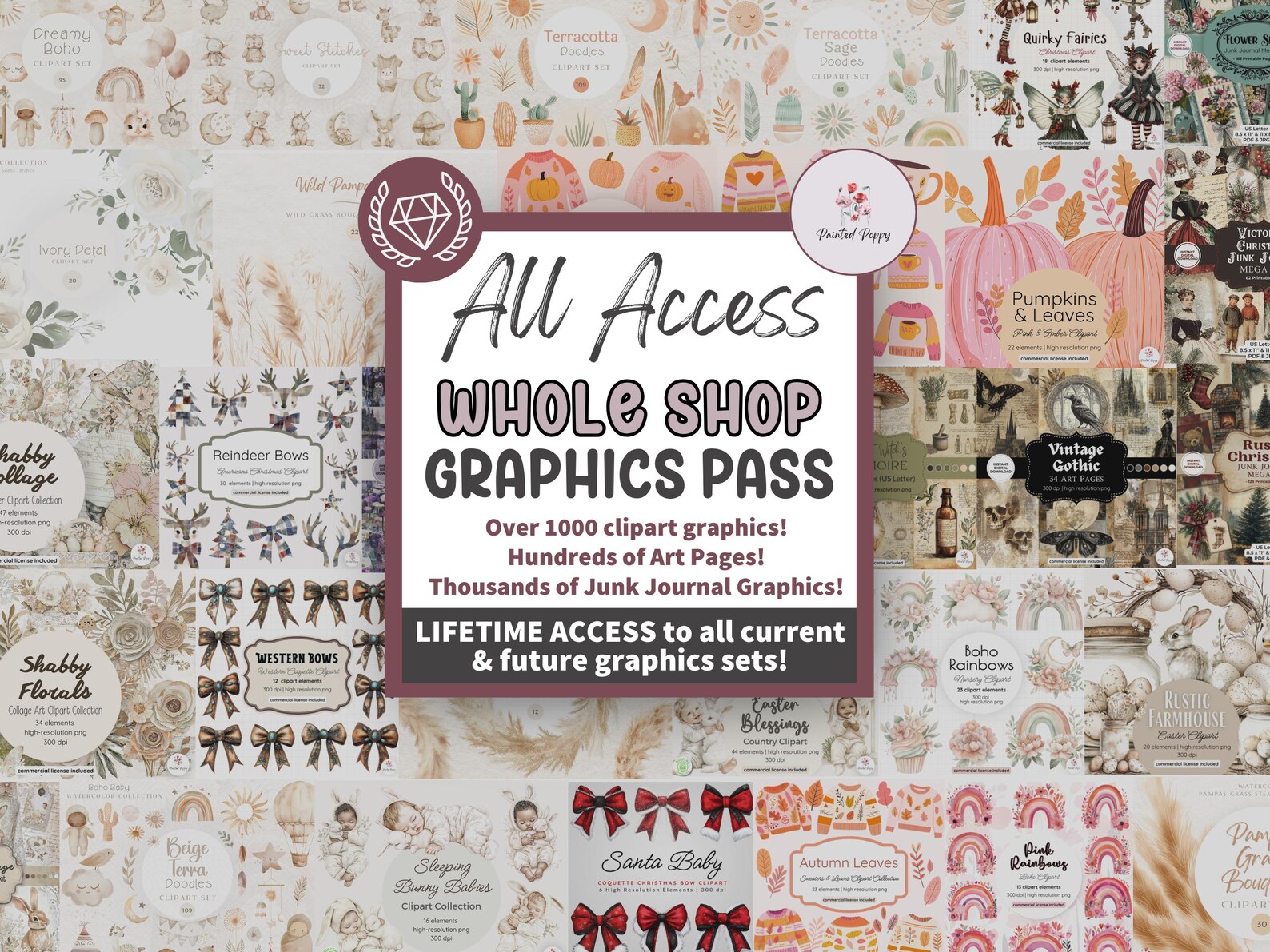 Botanist Field Journal Art Pages | Botanical Scrapbooking Papers ...