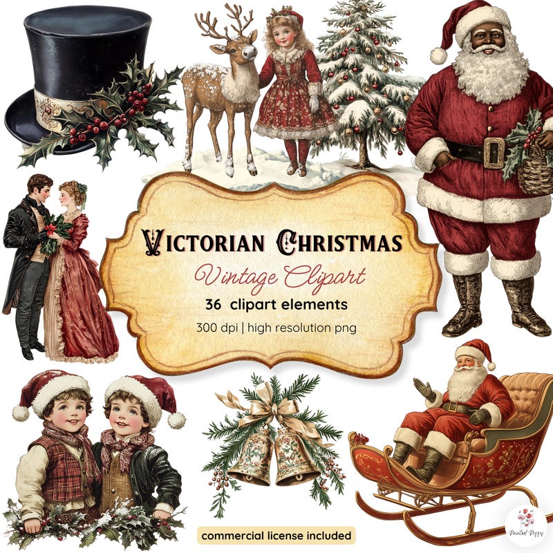 Victorian Christmas - Etsy