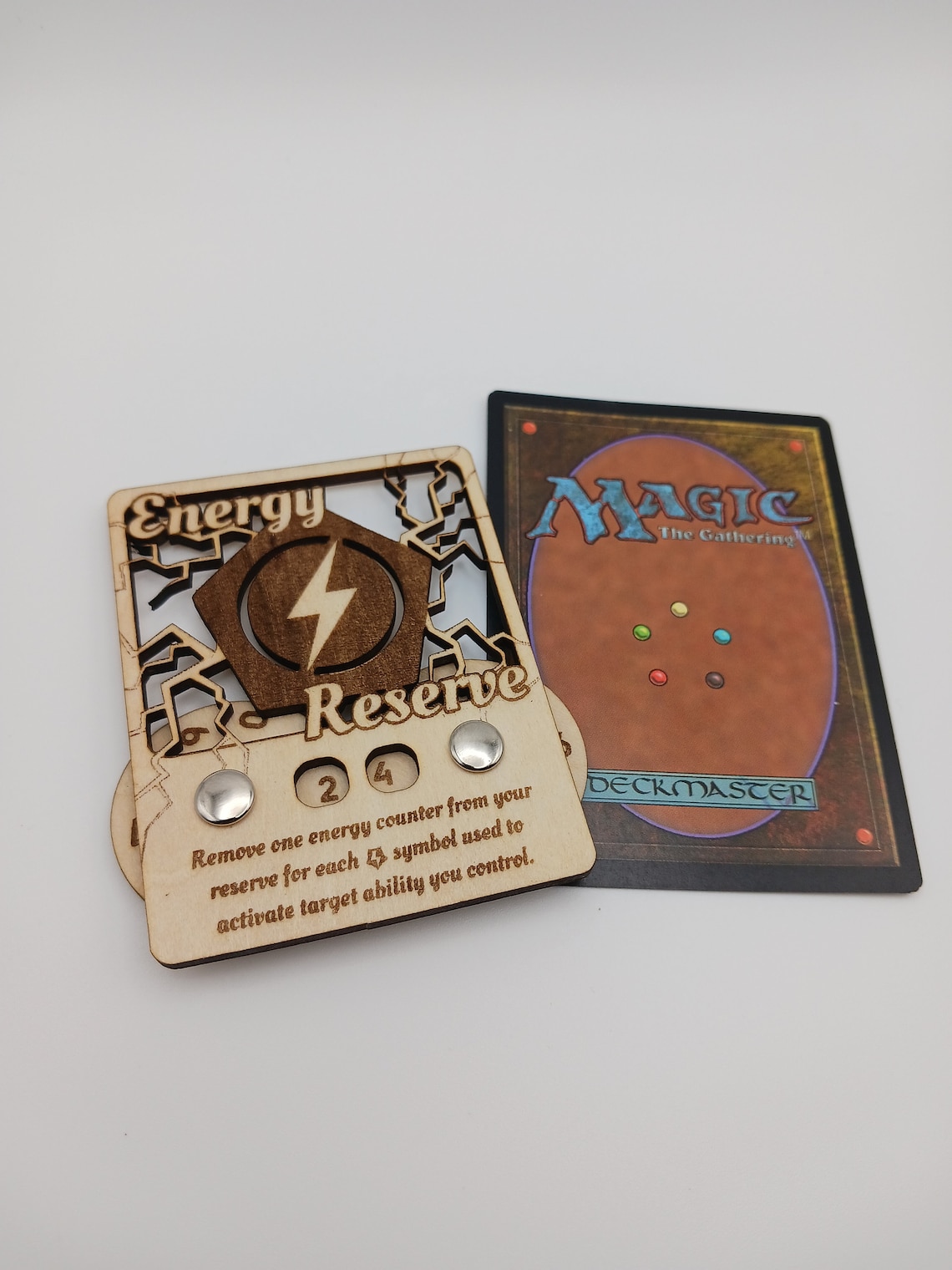 0-99 MTG Energy Counter Wood Proxy - Etsy