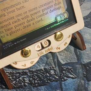 MTG Commander Caddy Life Counter, Command Zone Holder, Commander Damage ...