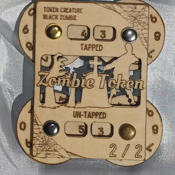 Zombie Token - Etsy