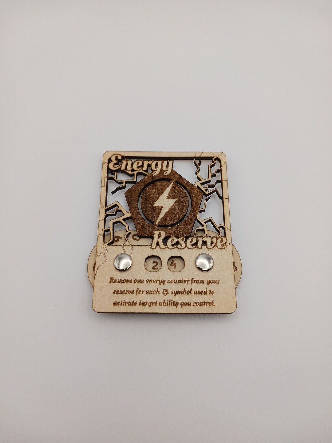 0-99 MTG Energy Counter Wood Proxy - Etsy