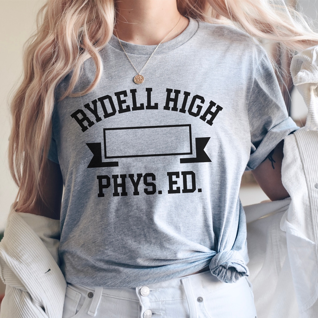 Rydell High Phys Ed Shirt, Grease Movie Shirt, Grease Crewneck, Vintage ...