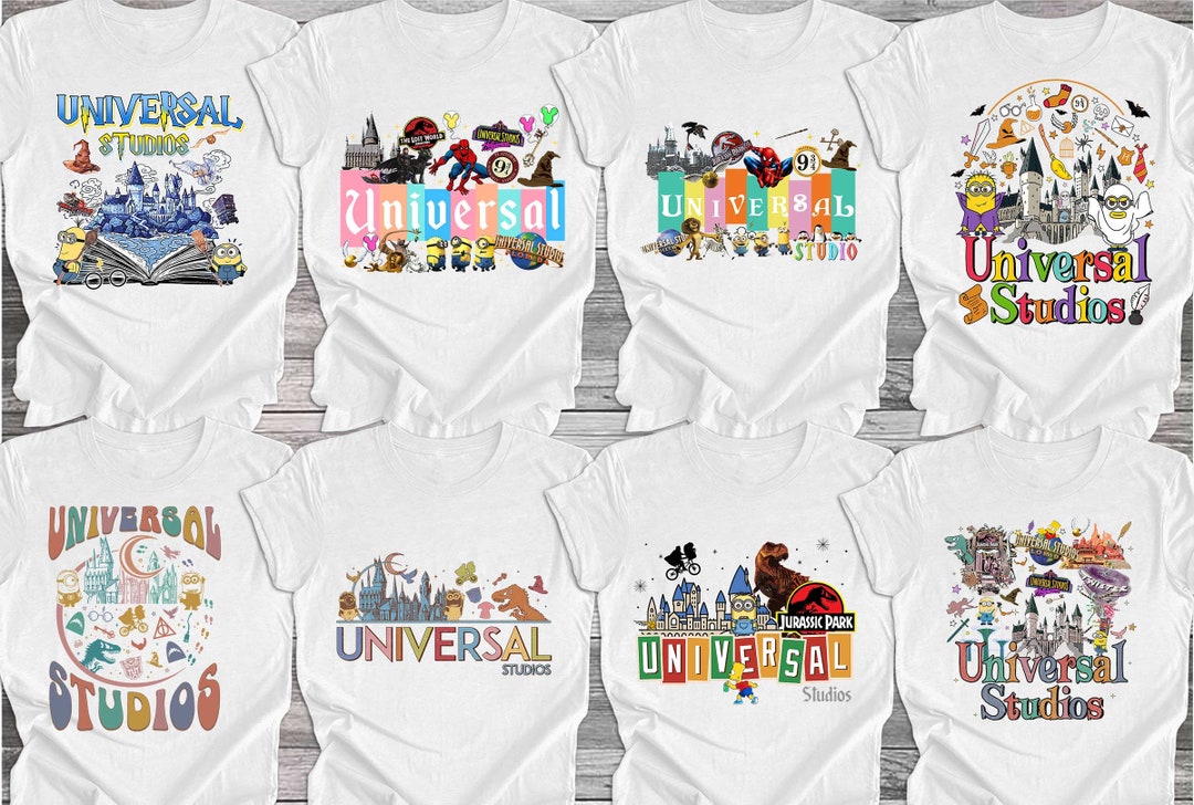 Universal Studios Family Matching 2024 Shirt, Universal Family Vacation ...