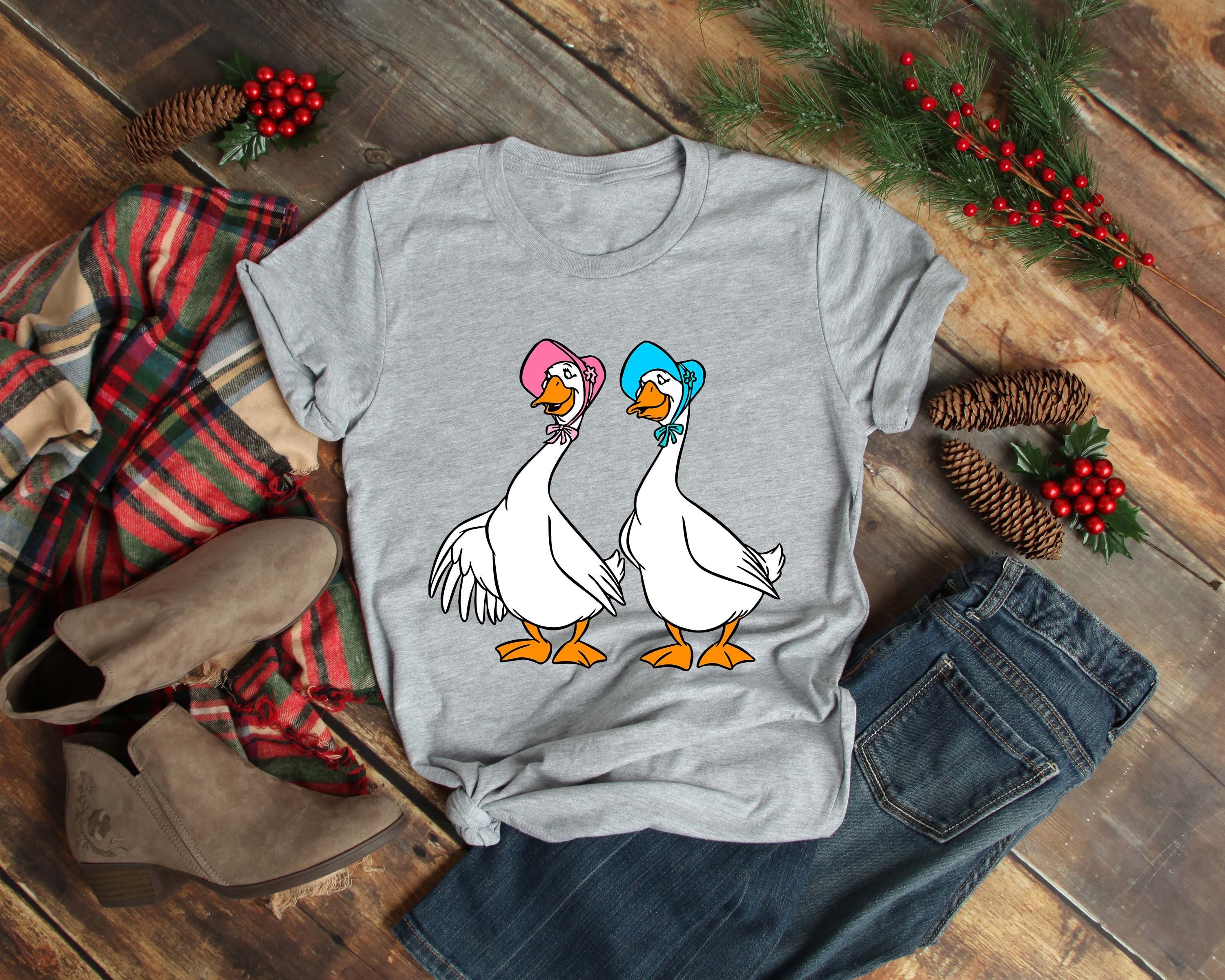 Disney the Aristocats Group Geese Characters Shirt, Aristocats Group ...