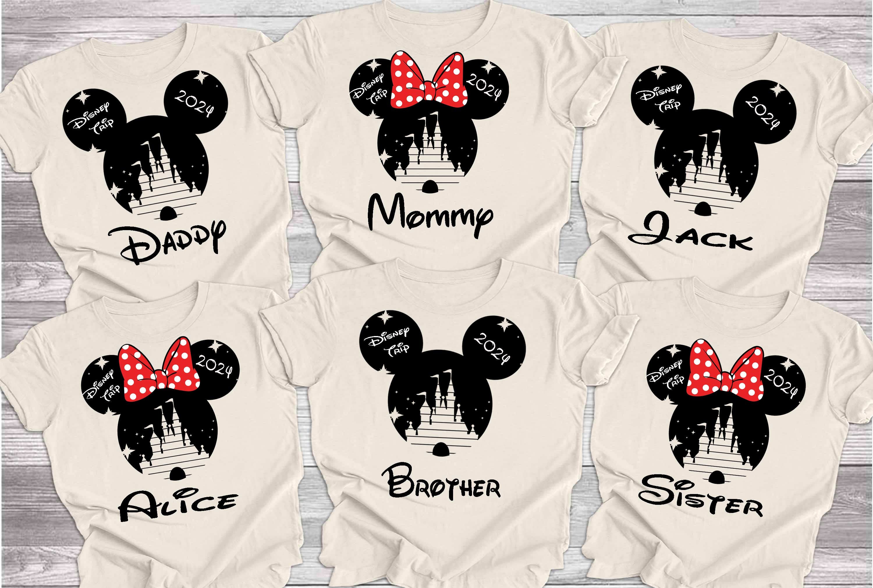 Custom Disney Family Shirts, Disney Trip Shirts, Family Disney Shirts ...