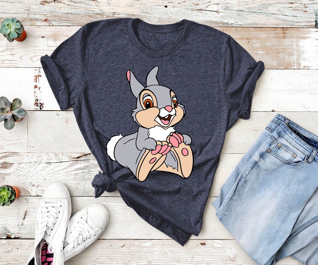 Disney Bambi Thumper 2025 Floral Portrait Shirt, Magic Kingdom Holiday ...