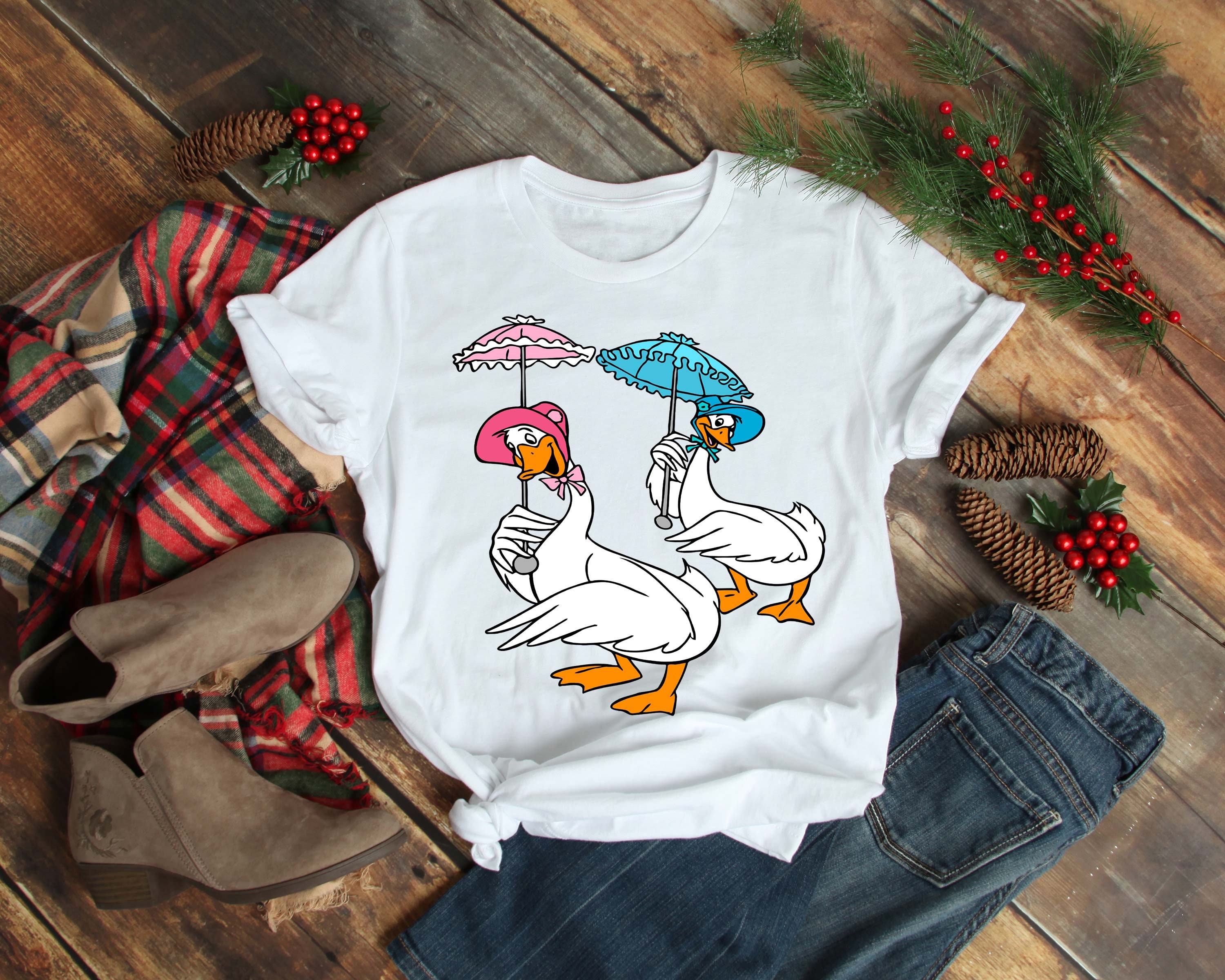 Disney the Aristocats Group Geese Characters Shirt, Aristocats Group ...