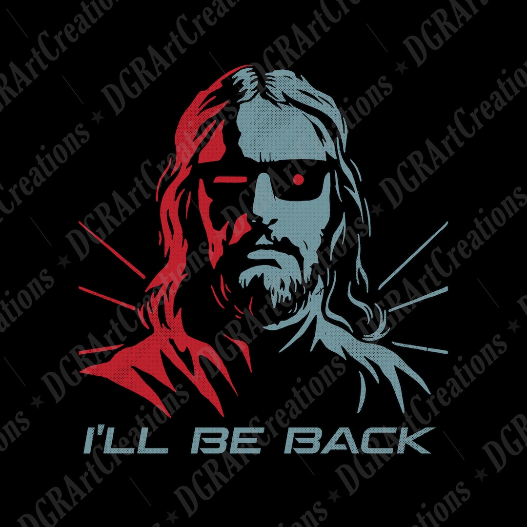 I'll Be Back Jesusjesus Faith Jesus Gift Religious - Etsy