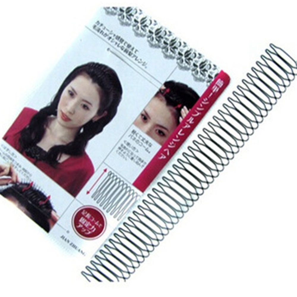Hair Styling Tool Roll Curve Clip Pin Invisible Bang Fringe Black Hair ...