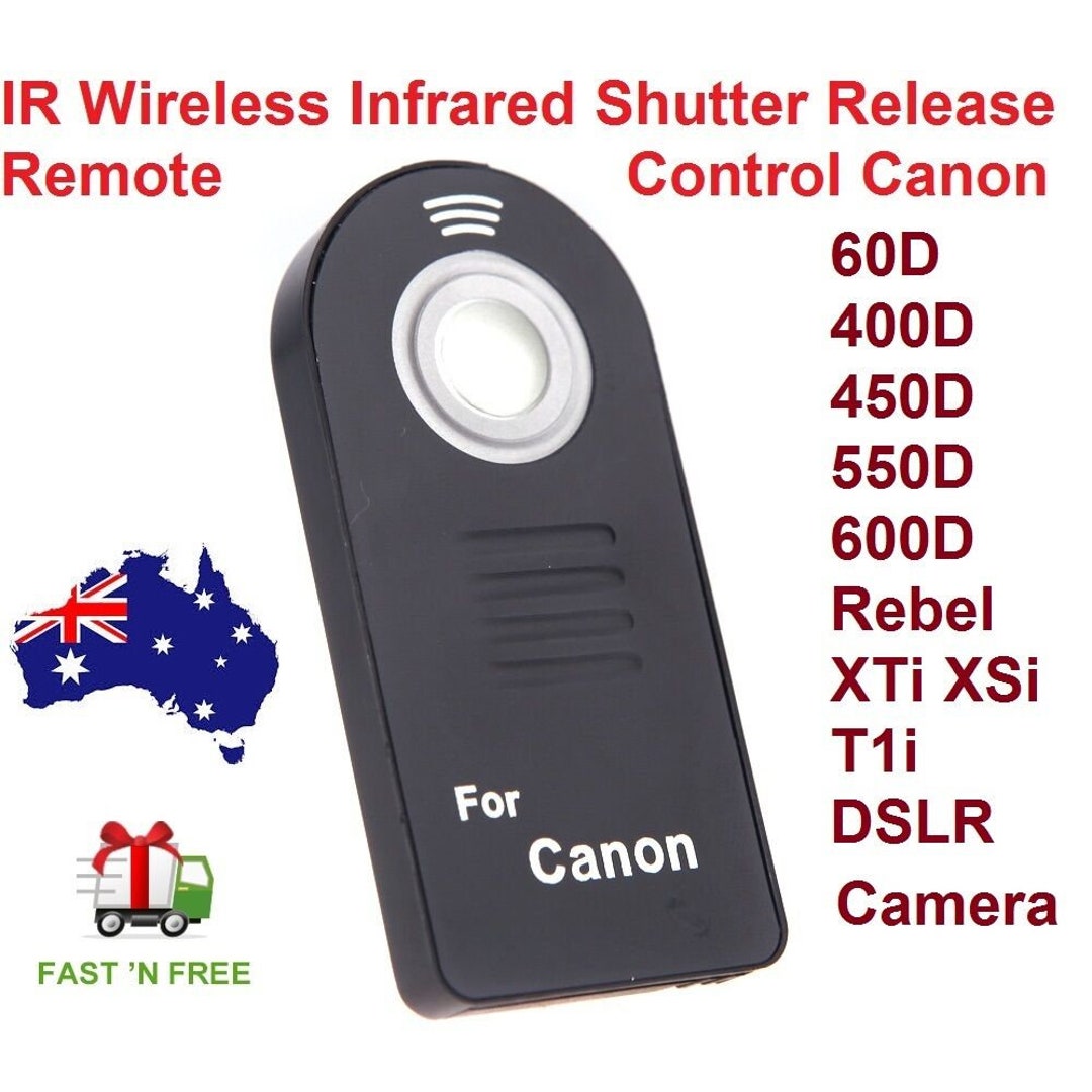 Rc-5 Ir Infrared Wireless Shutter Remote Control for Canon Eos Dslr ...