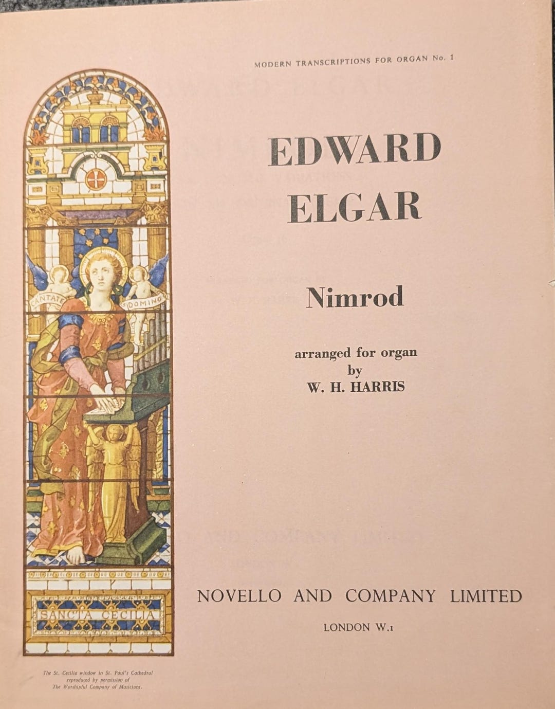 Nimrod - Edward Elgar Piano Sheet Music Intermediate Level - Etsy