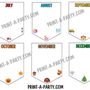 BACK TO SCHOOL: Birthday Bulletin Board Display for Classroom ...