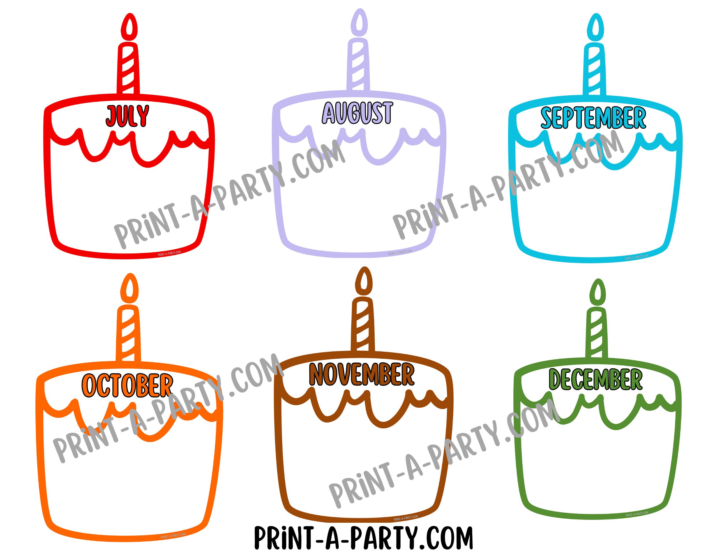 BACK TO SCHOOL: Birthday Bulletin Board Display for Classroom ...