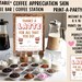 Appreciation Sign: COFFEE BAR STATION | Thanks A Latte for All That You ...