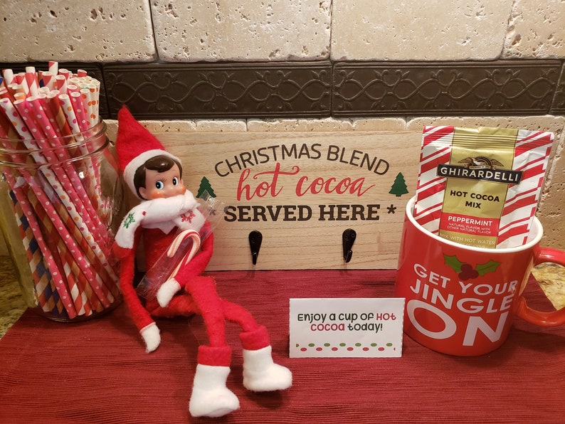 ELF NOTE CARDS | 32 Elf Notes | Christmas | Elf Note Tent Cards ...