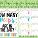 Easter Peeps Candy Guessing Game | How Many Peeps Are in Jar | Easter ...