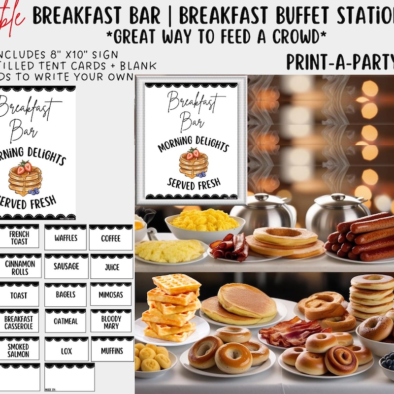 Breakfast Bar - Etsy