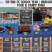 End of School Year Candy Table Kit: Chalkboard Graduation Party Decor ...